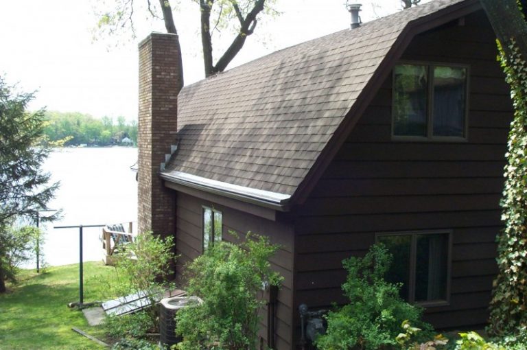 Gutter Topper - Musket Brown - Dennison Roofing & Gutter Toppers