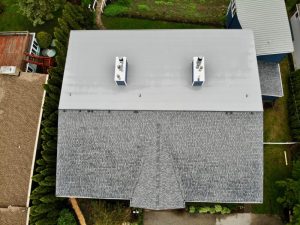 Union Pier Michigan Roof Project - Dennison Roofing & Gutter Toppers