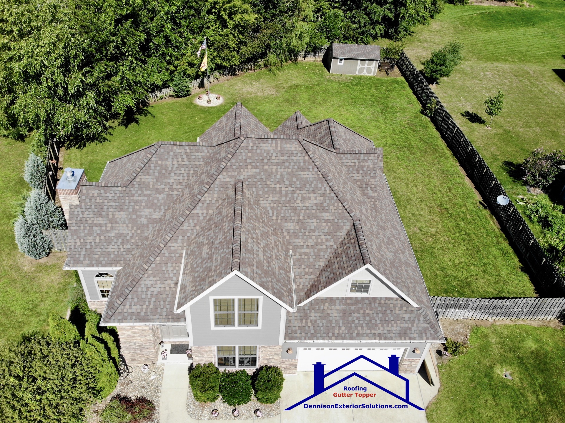 LandMark Pro Prairie Wood Lifetime Warranty Shingles - Dennison Roofing ...