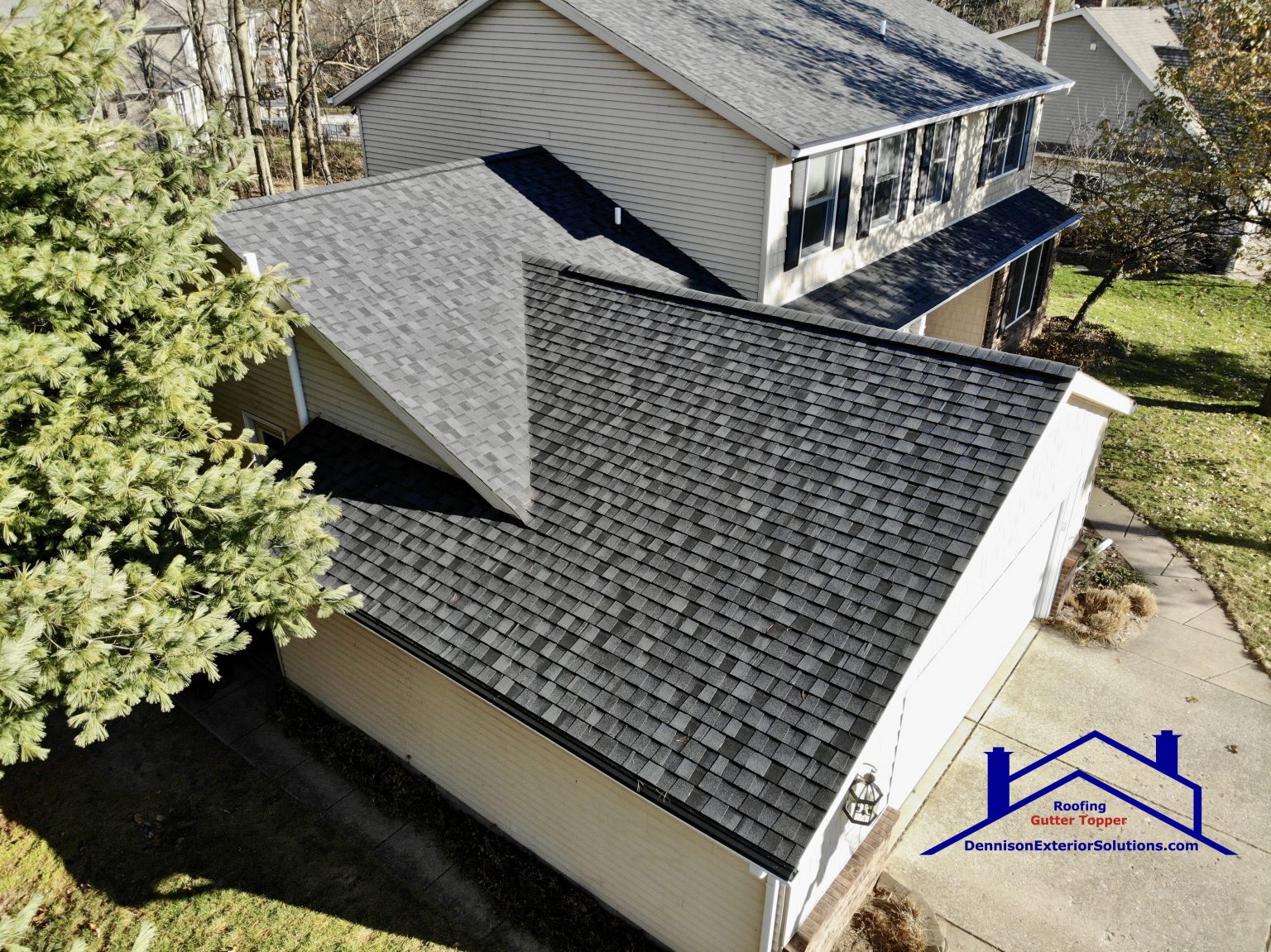 LandMark Pro & NorthGate Pewter Lifetime Warranty Shingles - Dennison ...